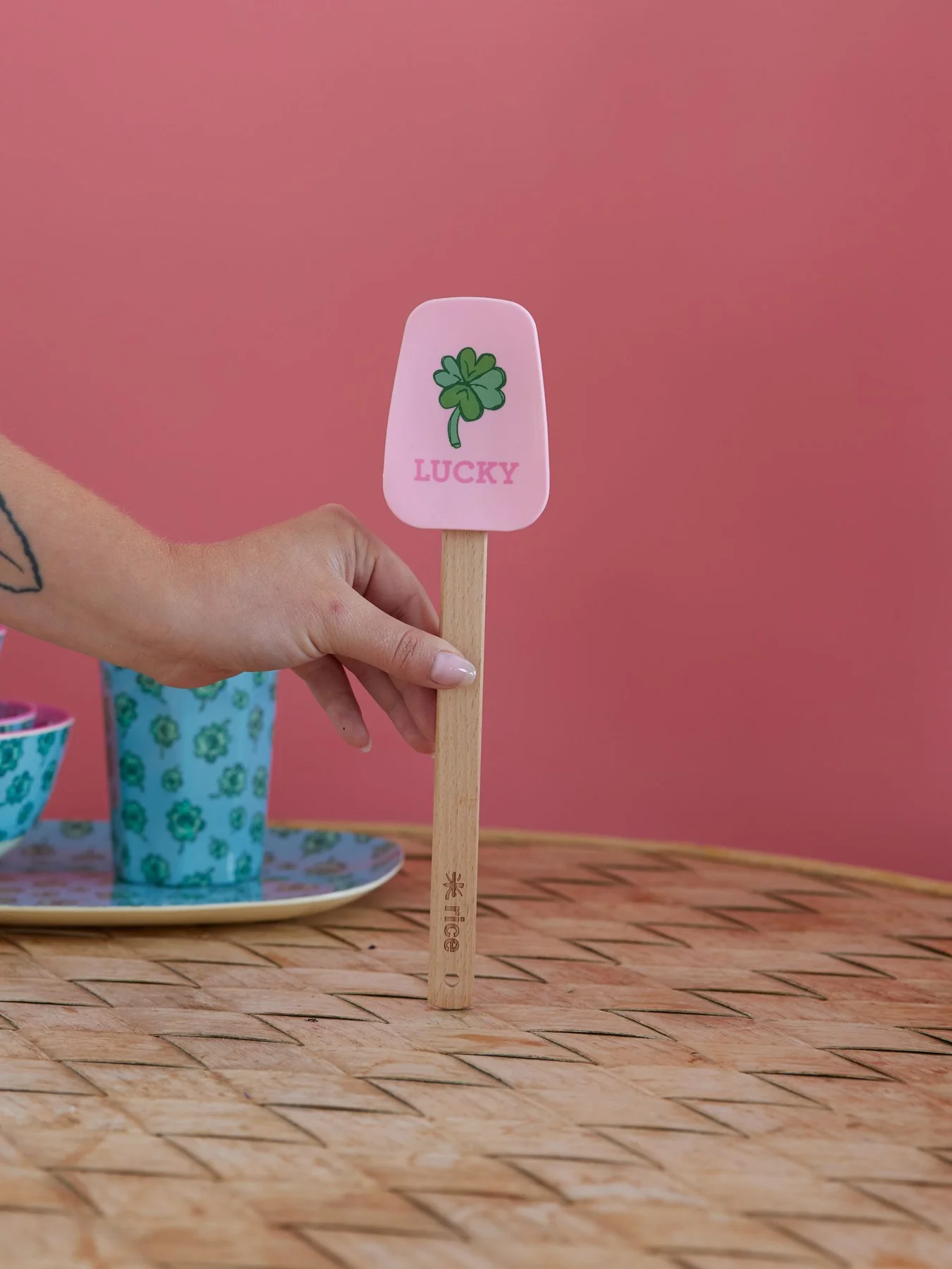 Spatule en Silicone Good Luck – RICE - Noël Lumineux