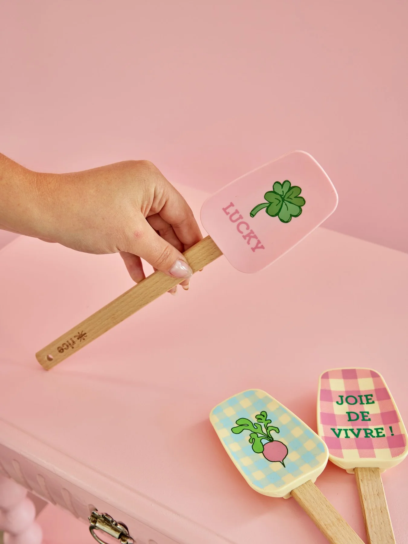 Spatule en Silicone Good Luck – RICE - Noël Lumineux